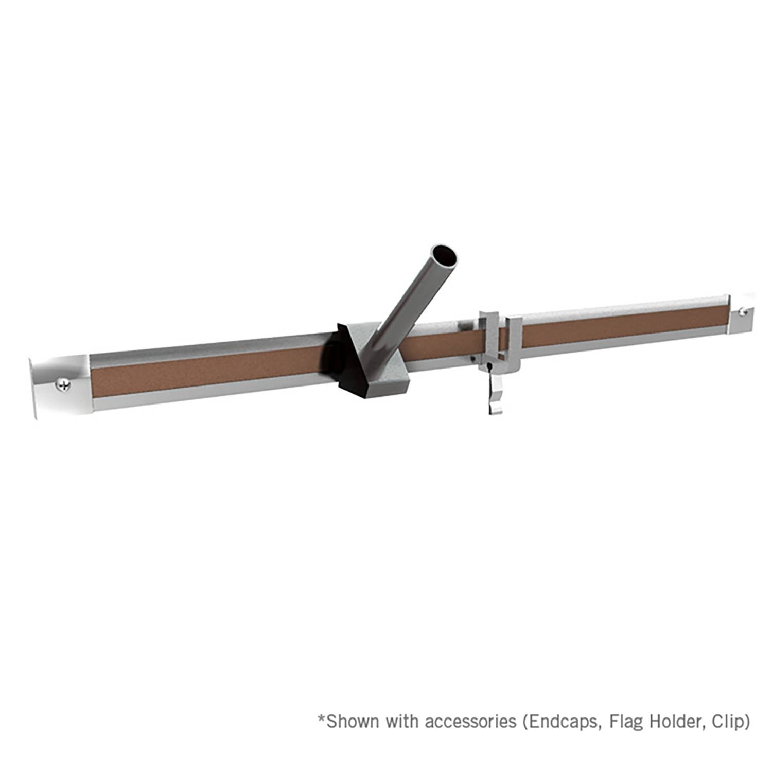 Map & Hold Up Rails – Allen Display