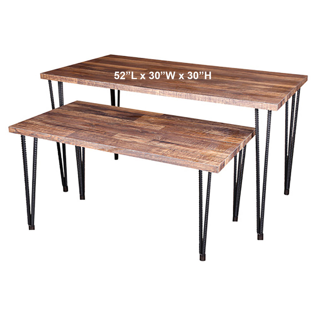 Antique Wood Table – Allen Display