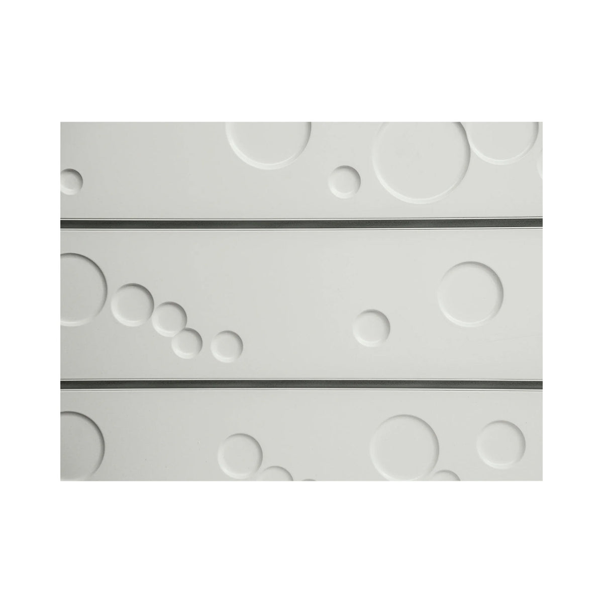 White Bubbles Textured Slatwall Panel – Allen Display