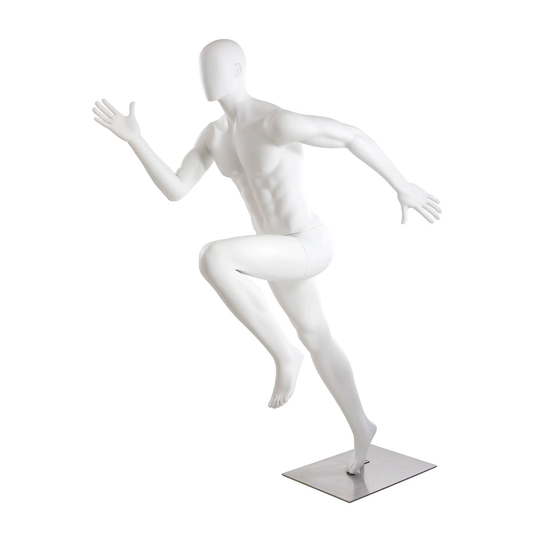 Fit Male Mannequin Collection - Pose 4 - Sprinter – Allen Display