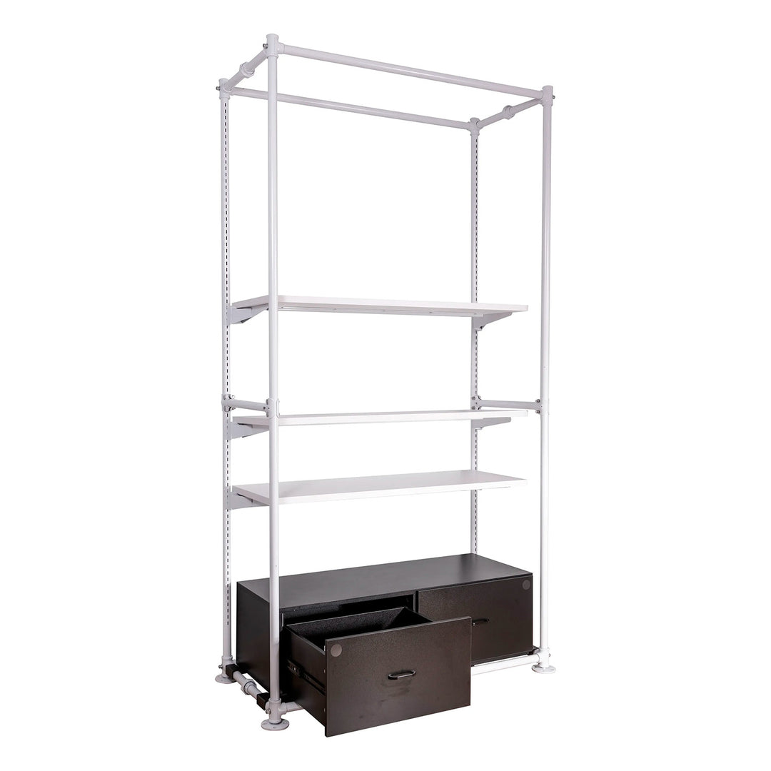 Pipeline Base Cabinets for Freestanding Merchandising Unit – Allen Display