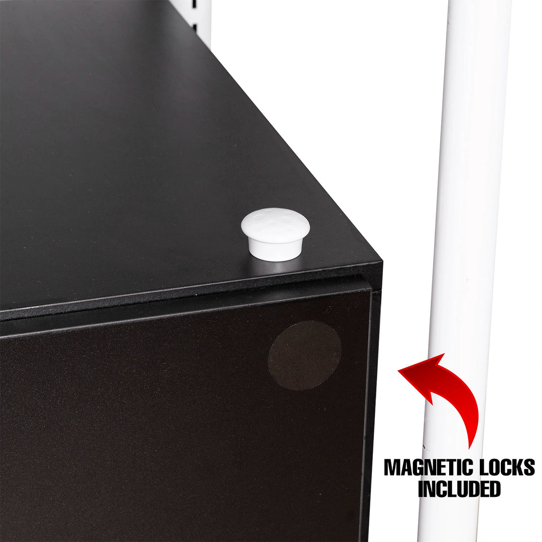 Pipeline Base Cabinets for Freestanding Merchandising Unit – Allen Display