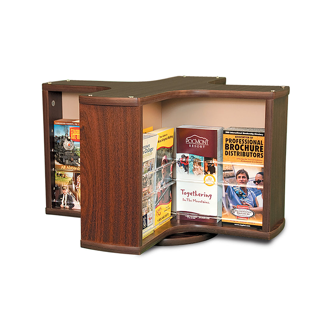 8 Pocket Rotating Countertop Literature Rack R8 – Allen Display