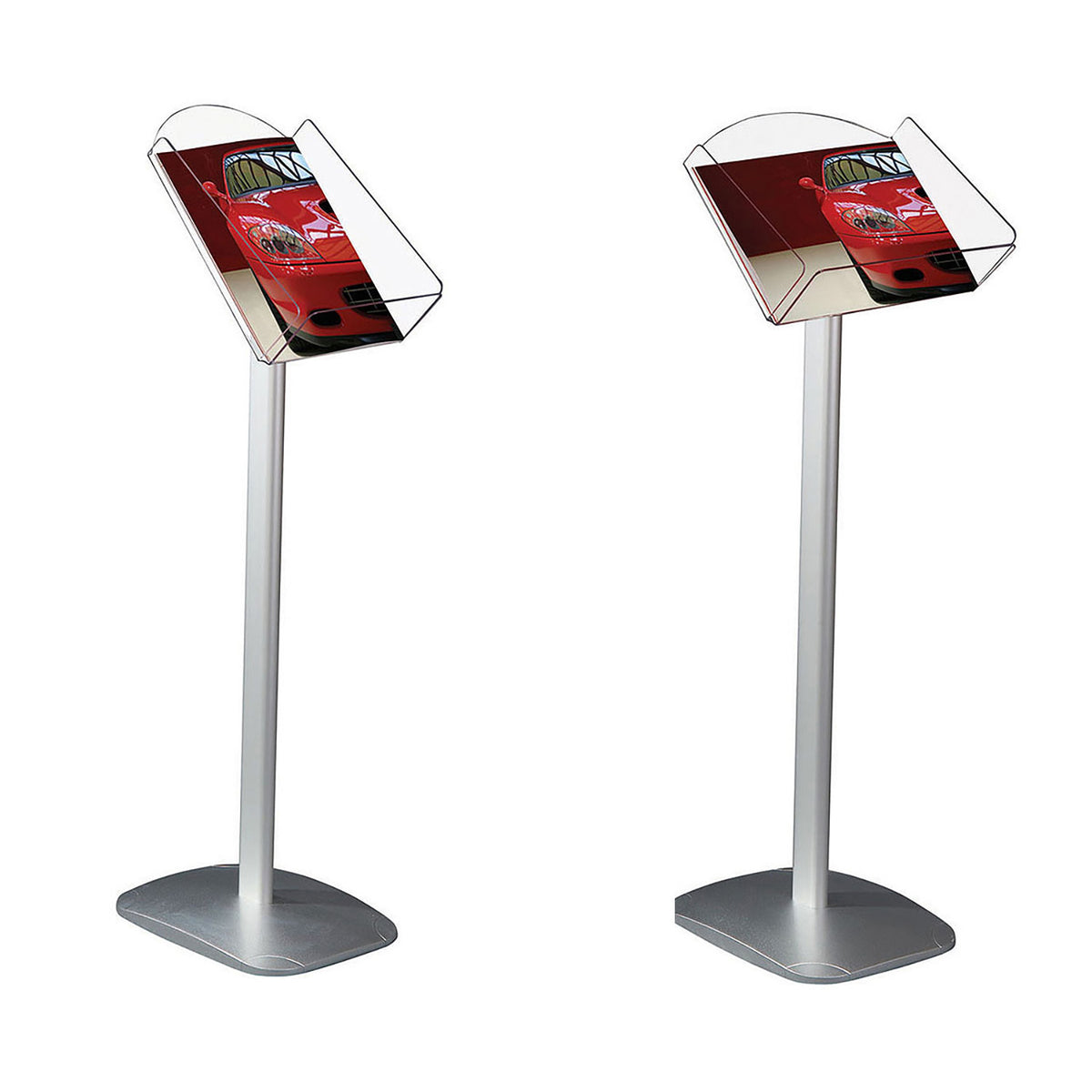 Decorative Brochure Stand 8.5" x 11" Paper Area – Allen Display