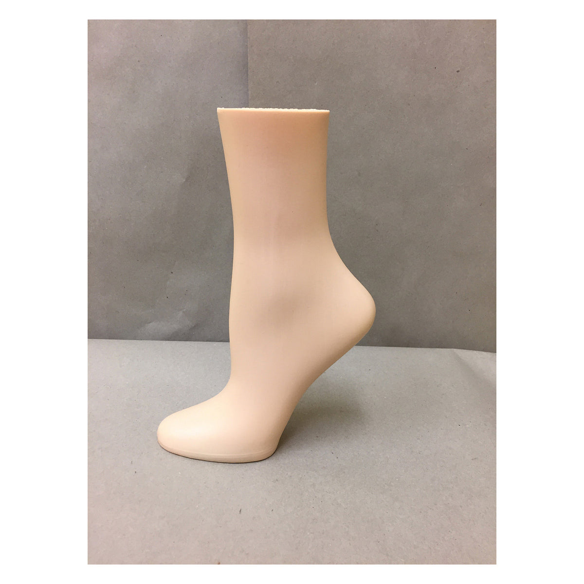 Anklet High 10 5/8" Women's Hosiery Display Form - Fleshtone – Allen ...