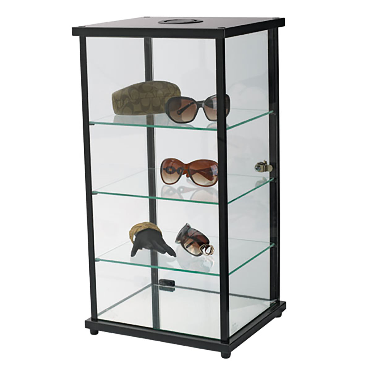 Countertop Square Display Case 27"H x 14"W – Allen Display
