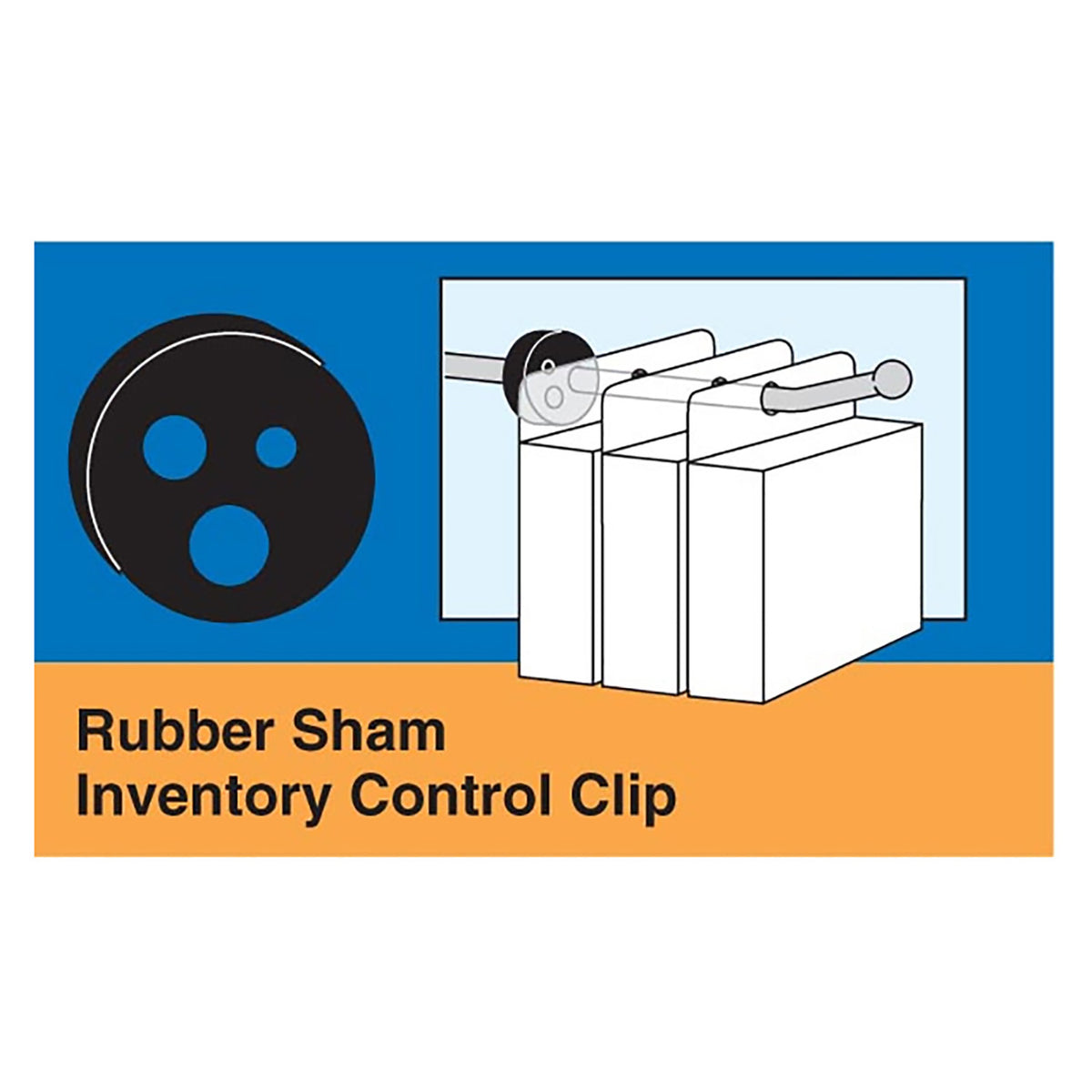 Rubber Sham Inventory Control Clip Box of 5000 – Allen Display