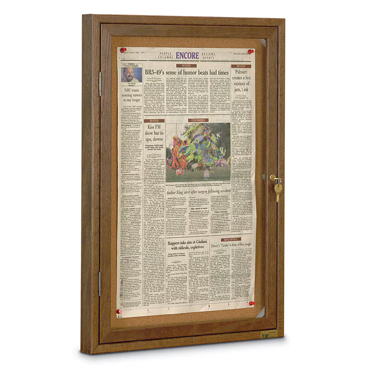 19 x 28" Restroom Bulletin Boards – Allen Display