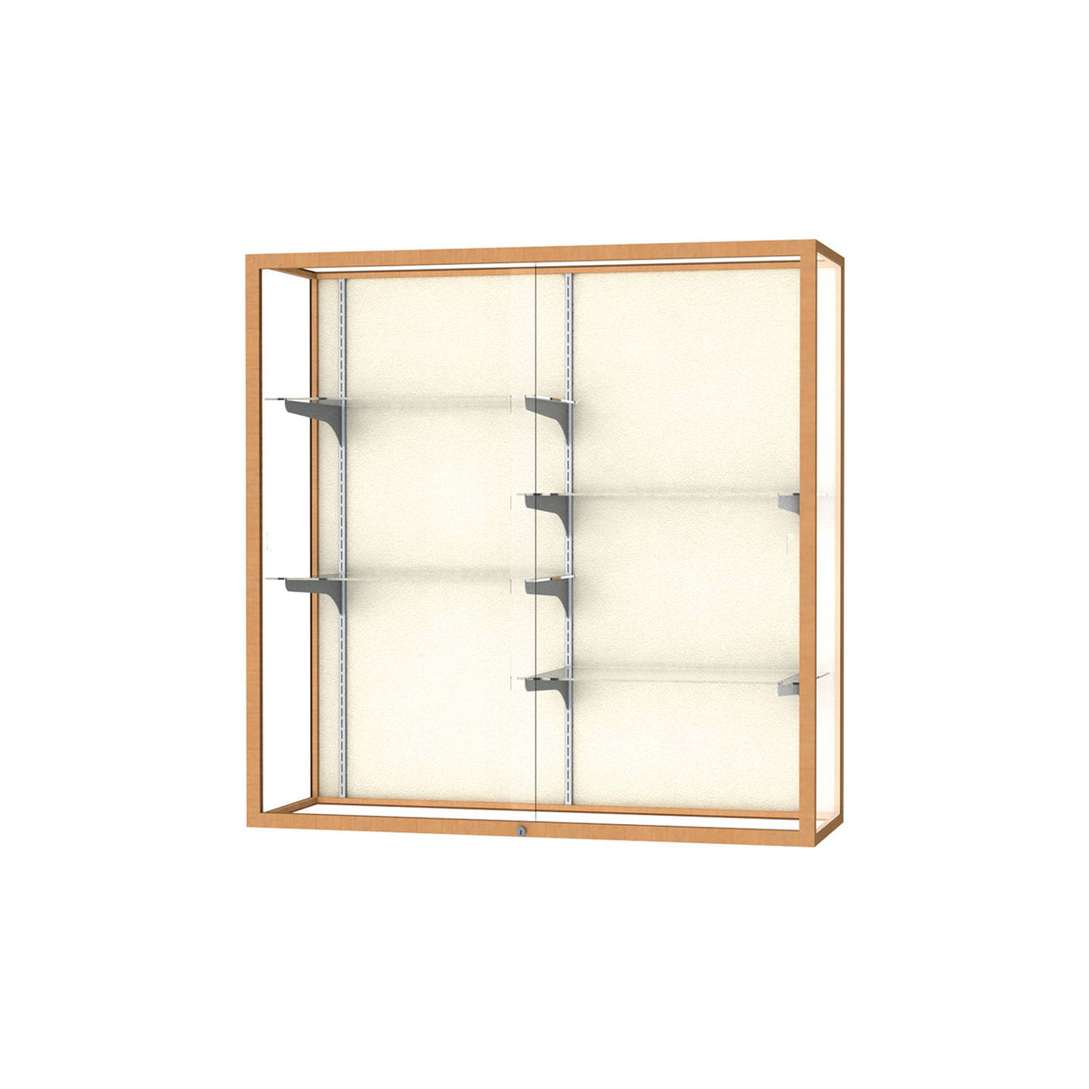 Champion Wall Mount Display Case 48”H x 48”W x 16”D – Allen Display
