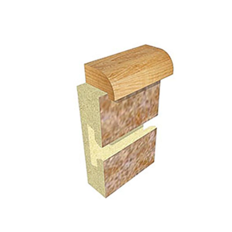 Wood Edge Trim 9/16" x 1" x 96" Long, Field Finish – Allen Display